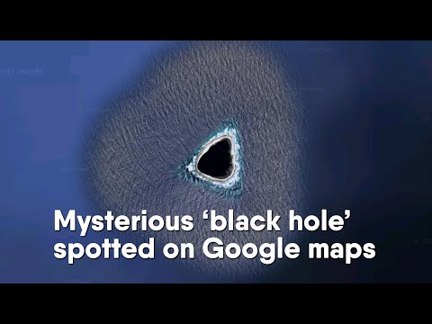 Mysterious โblack holeโ spotted on Google maps