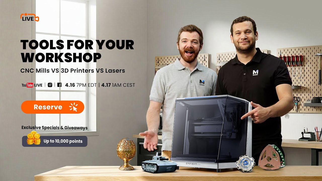 🛠 3D Printer, Laser, or CNC Mill — Which Tool Does Your Workshop Actually Need?