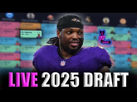 2025 Fantasy Football (Redraft) Mock Draft - 1QB