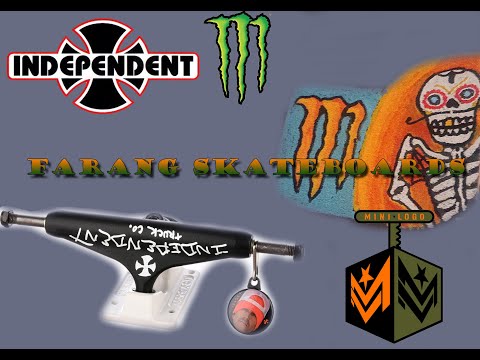 New mini logo board and indy trucks
