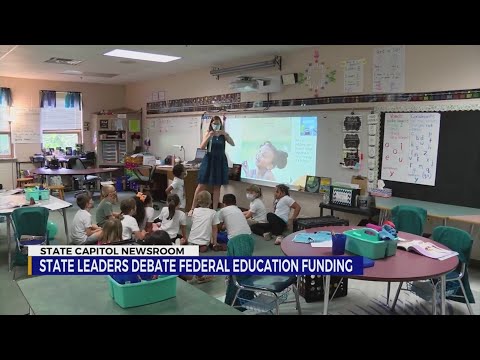State leaders debate federal education funding