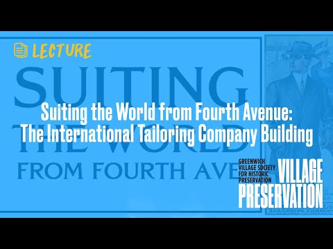 Suiting the World from Fourth Avenue: The International Tailoring Company Building