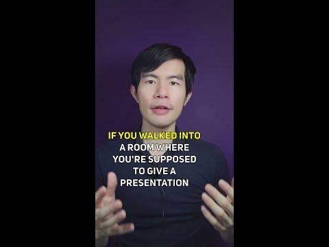 Nervous Before A Speech? (HOW TO DEAL WITH PRESENTATION STRESS AND ANXIETY) 🤯 #shorts #speaking