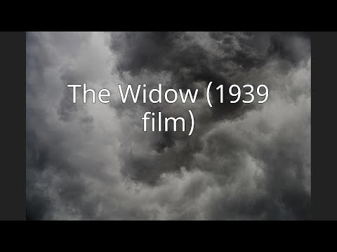 The Widow (1939 film)