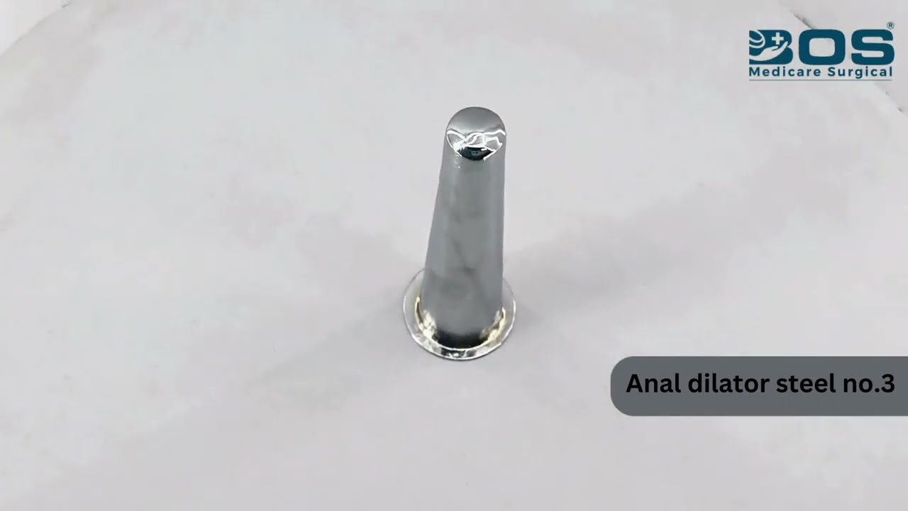 Bos medicare surgical Anal dilator steel no 3