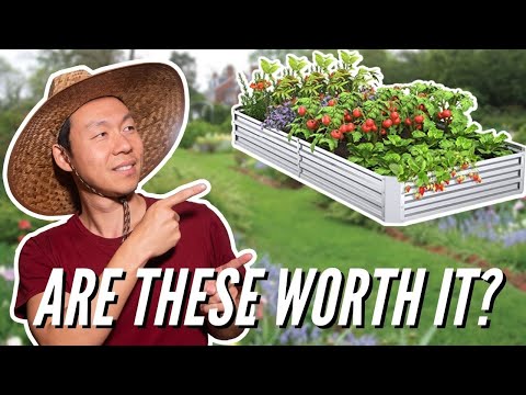 Galvanized Raised Garden Bed Assembly and Review - Episode 8