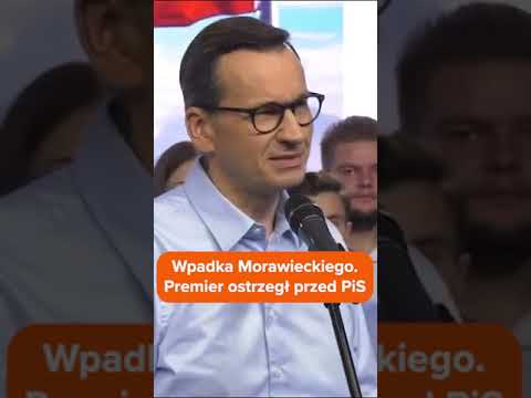 "Jak wielkim zagrożeniem jest powrót rządów PiS". Dziwne słowa Morawieckiego