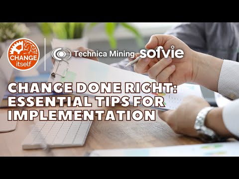 Change Done Right: Essential Tips for Implementation