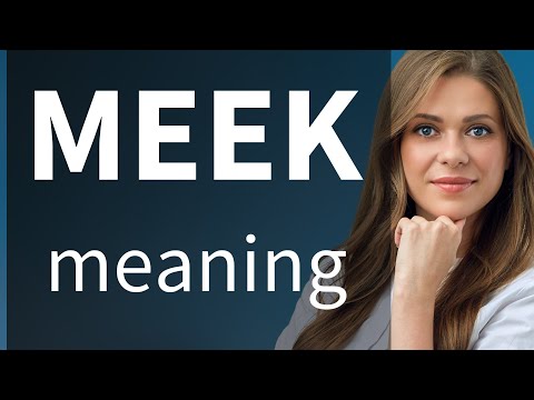 Exploring the Phrase "Meek"