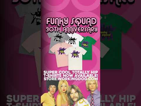 Funky Squad 30th Anniversary T-Shirts Now Available! | #merch