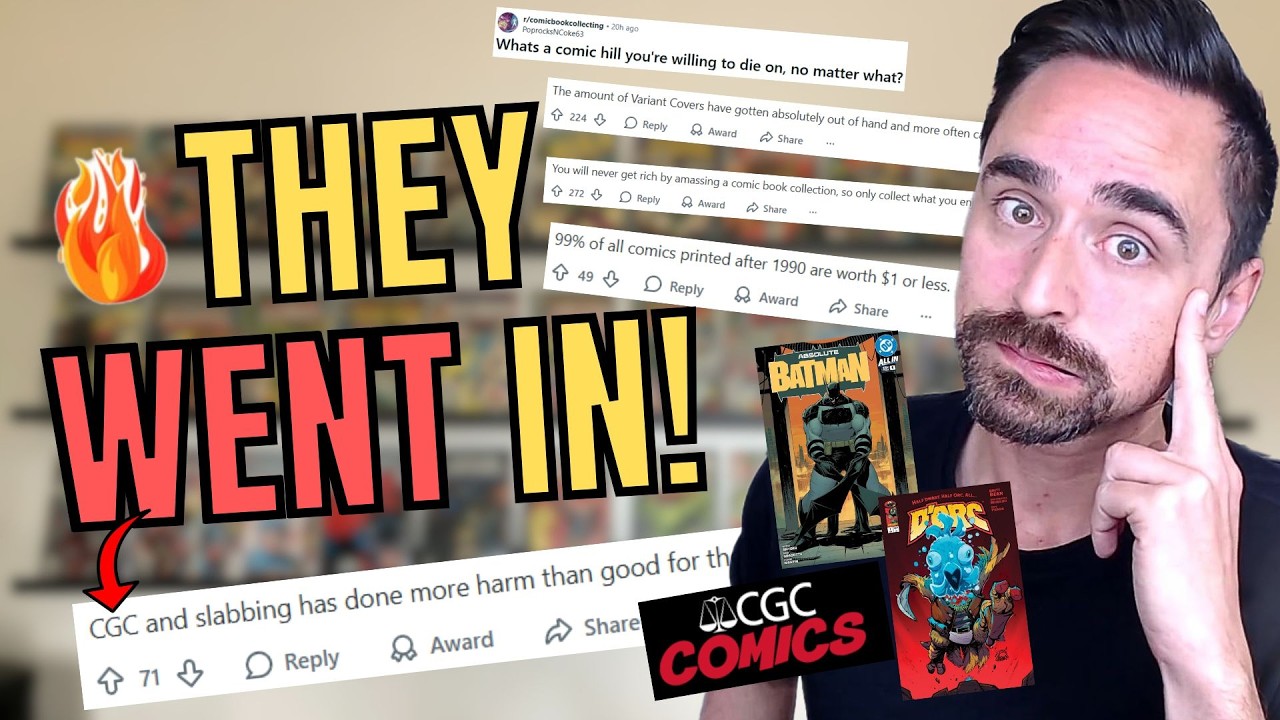Comic Collector HOT TAKES Go VIRAL On Reddit!