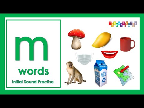 Mm Vocabulary for Kids/ Initial Sound