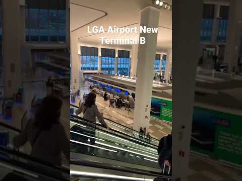Amazing New Terminal at LGA Airport.