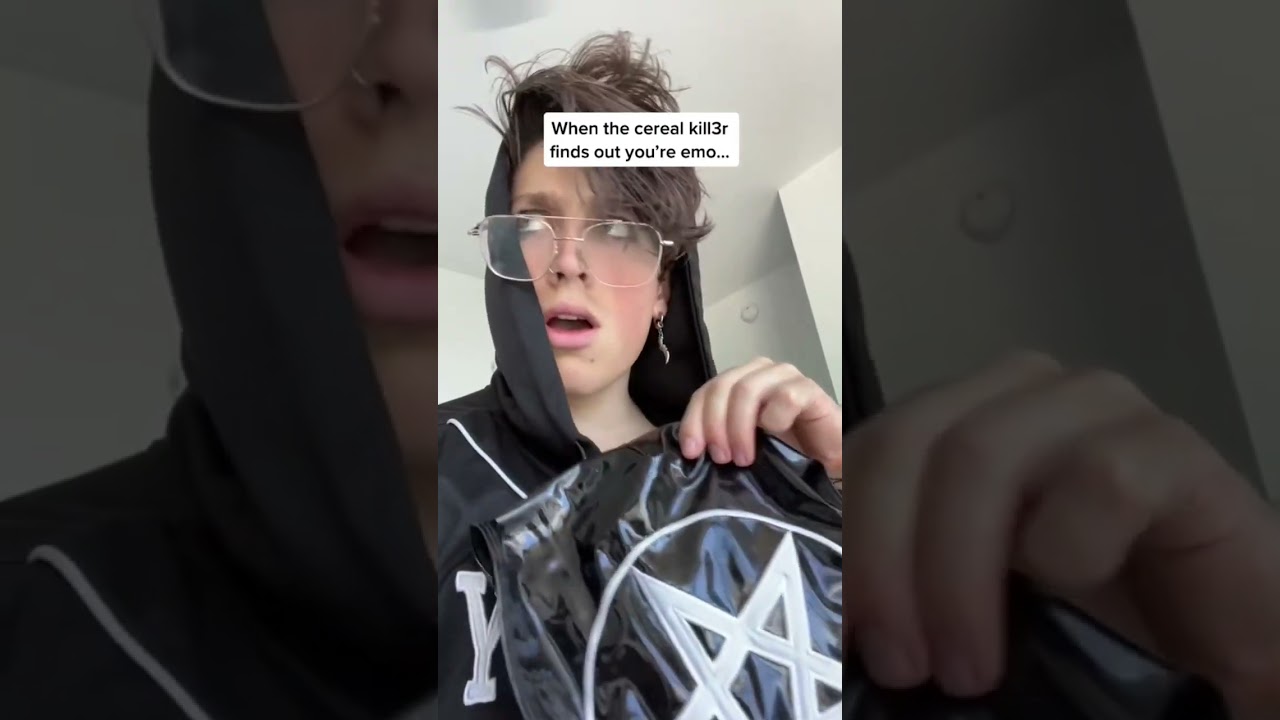 When a cereal k1ller finds out you’re emo… #emo #goth #emomusic #poppunk #blink182 #alternative