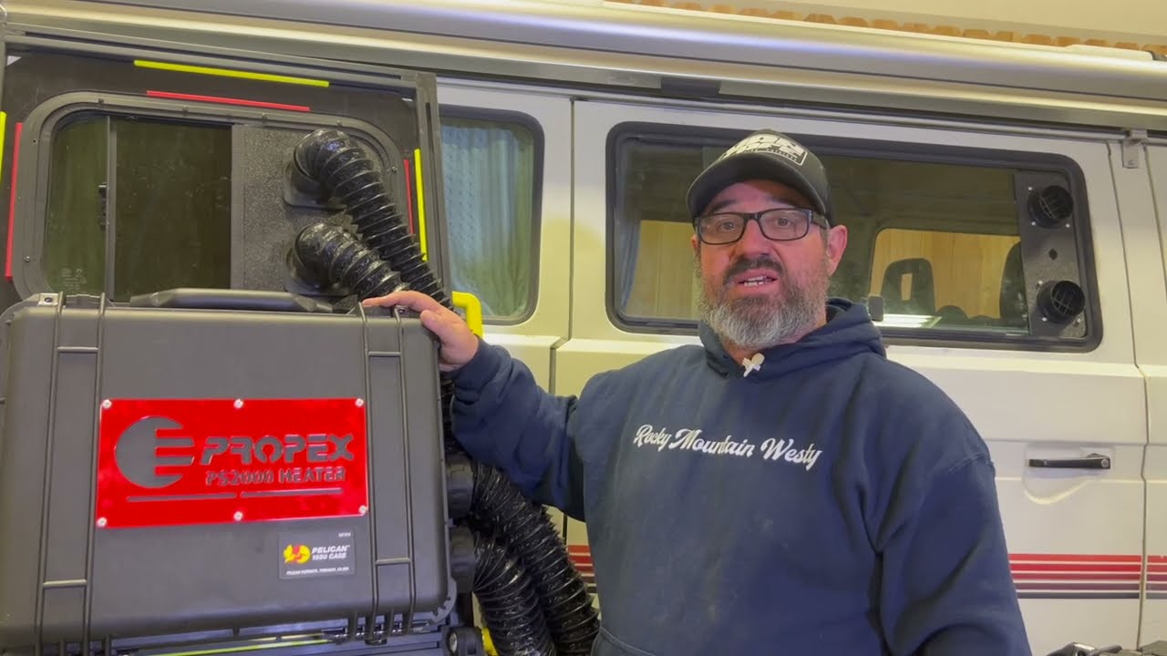 Propex Suitcase Heater - New from Van Cafe - PS2000 Portable Heater Sytem