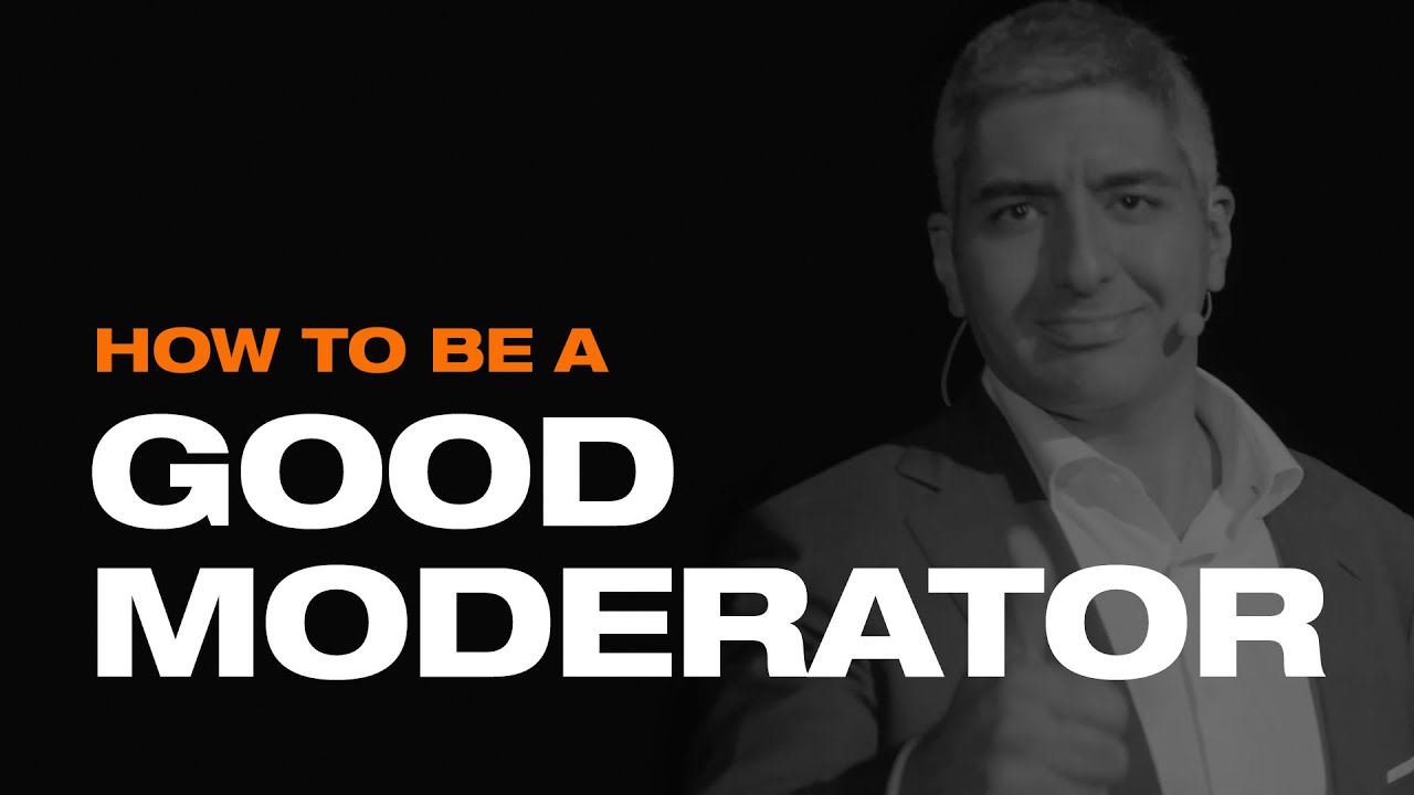 How to be a good moderator for a panel? Practical and actionable tips