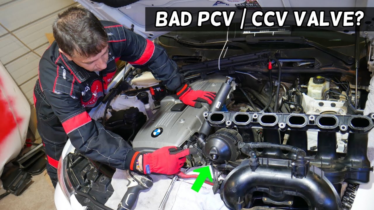 SYMPTOMS OF BAD CCV VALVE, PCV VALVE ON BMW N51 N52 N53 N54 N55