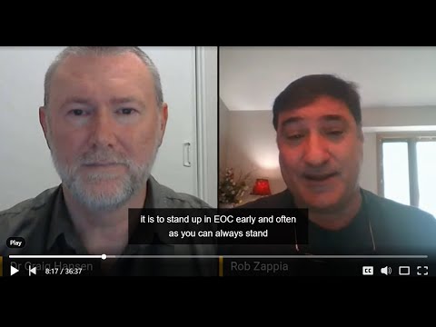 Robert Zappia, Emergency Manager at U.S. CG & Dr Craig Hansen Bachelor ...