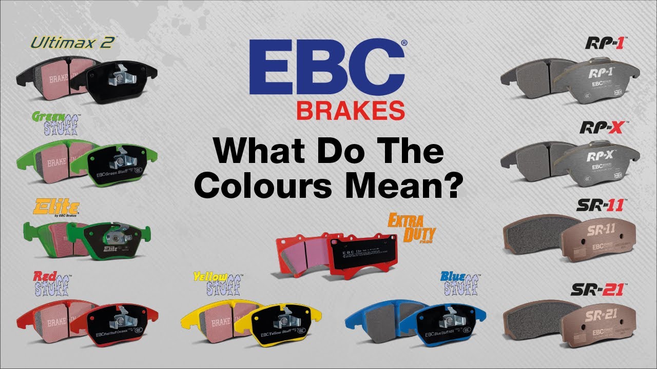 What Do The Different Colours Mean? | EBC Brakes