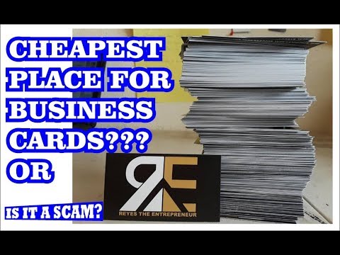 500 business cards for only $9.99? Sounds like a scam Vistaprint review
