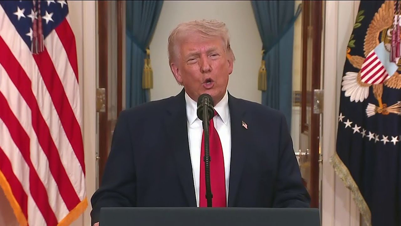 President Trump addresses nation about war with Iran (FULL SPEECH)