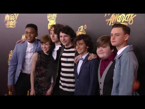 Cast of It on the Red Carpet at the 2017 MTV Movie & TV Awards