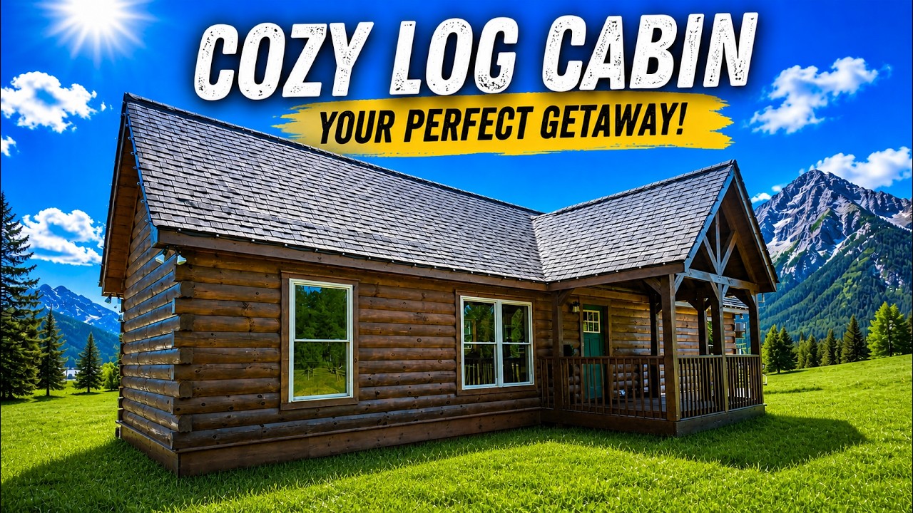 The perfect getaway log cabin does exist.