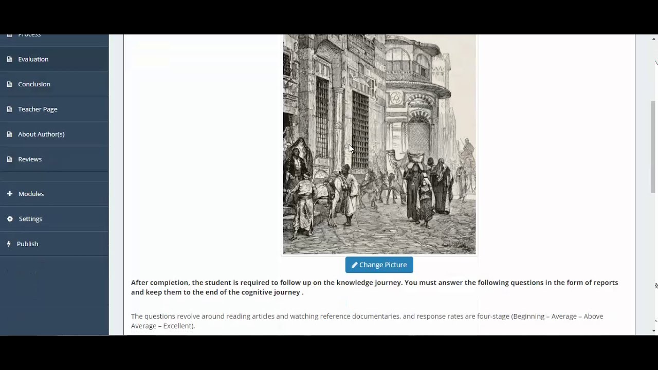 Create Evaluation Page in web quest using zunal.com - Part .2