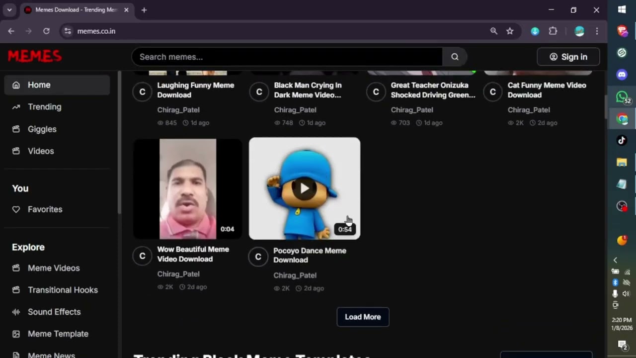 How to Save & Download Memes from Memes.co.in (Quick Tutorial) 📥