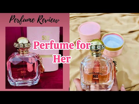 Best Perfume for her🌸 | Long lasting | J. Wasim akram 502 for her #beauty #trending #fragrance