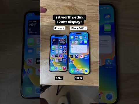 iPhone 120 Hz vs 60 Hz. Is it worth buying 120 Hz?