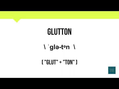 How To Pronounce Glutton | Meaning | Pronunciation