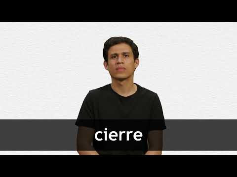 English Translation of “CIERRE” | Collins Spanish-English Dictionary