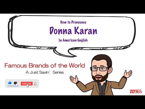 Donna Karan | How to Say In American English | Just Sayin' | Historian's Eye | MCMP | 00965