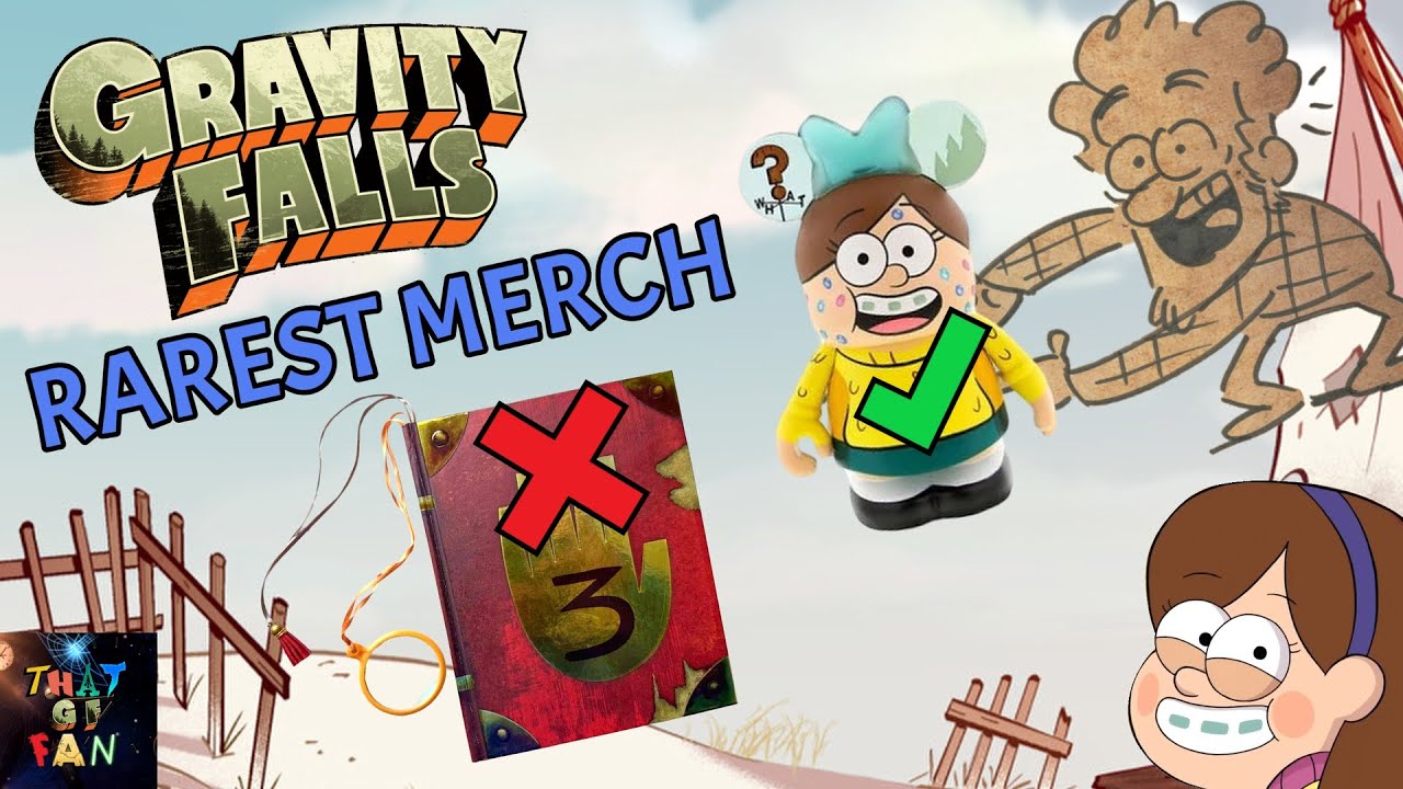 The RAREST Gravity Falls Merchandise!