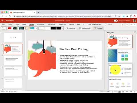 Dual Coding Your Presentations/Videos – DigiLearn