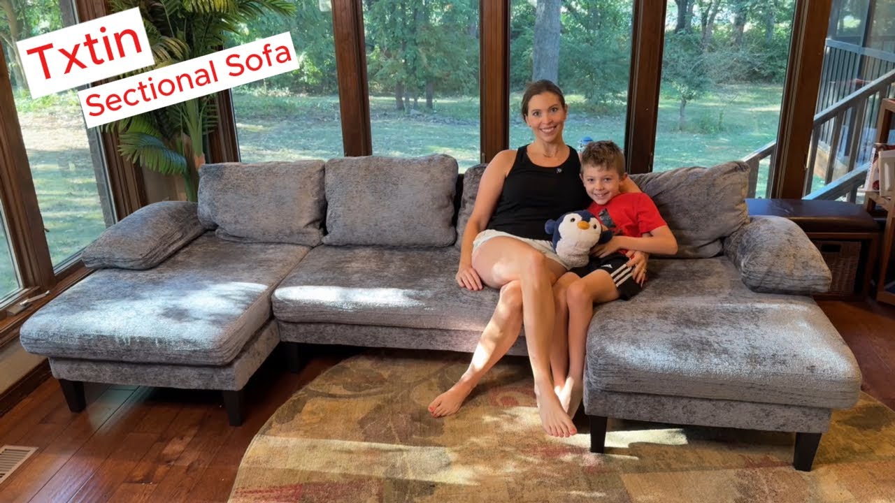 Txtin U Shaped Sectional Sofa with Double Chaise 111 Inch #SectionalSofa #HomeDecor #amazonfinds