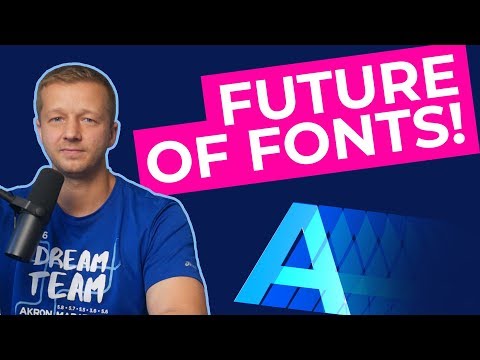 The Future of Web Fonts looks Awesome - Variable Font Tutorial