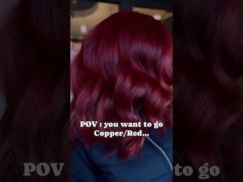 Copper Red Hair using Joico LumiShine! #joico #copperhaircolor #hairinspo #redhair