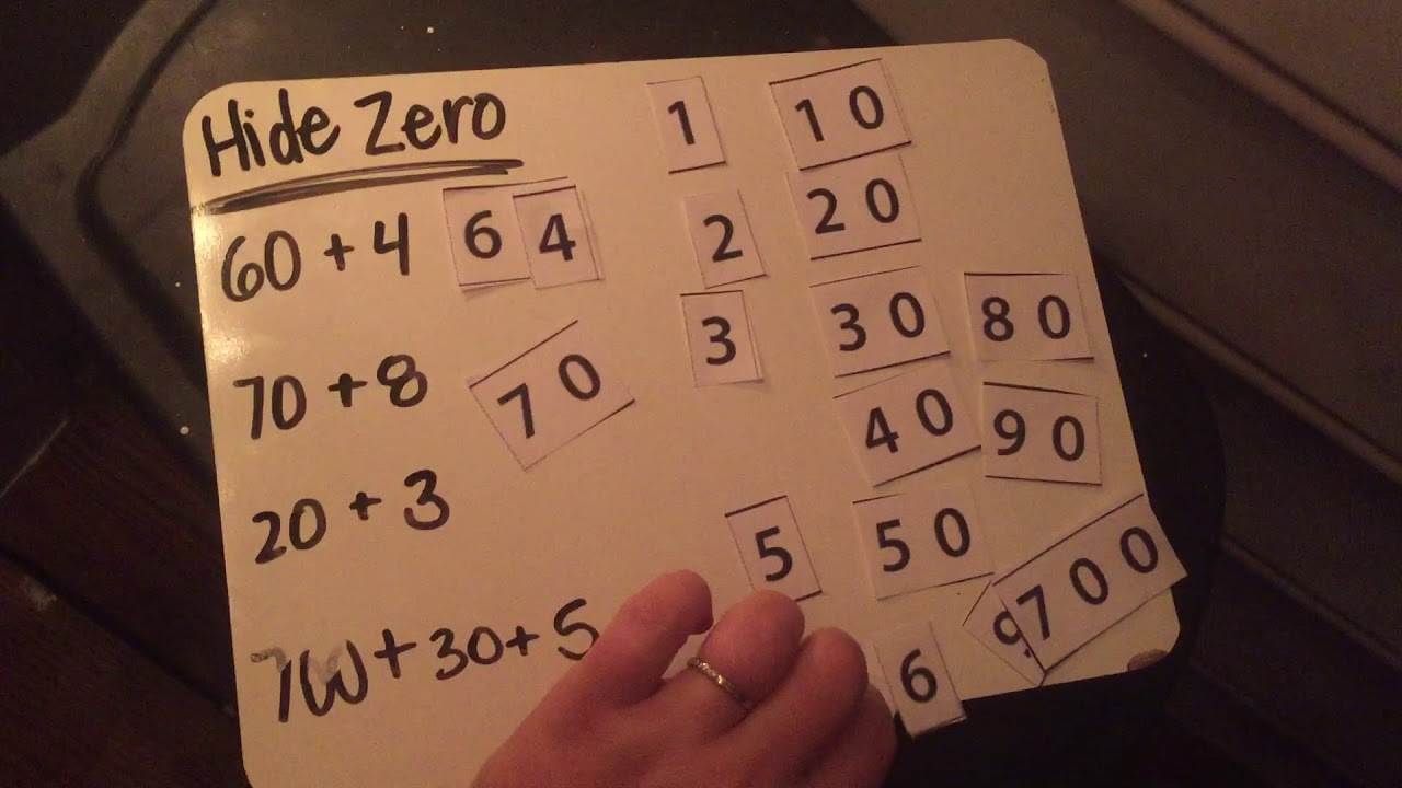 Hide Zero Card Demonstration