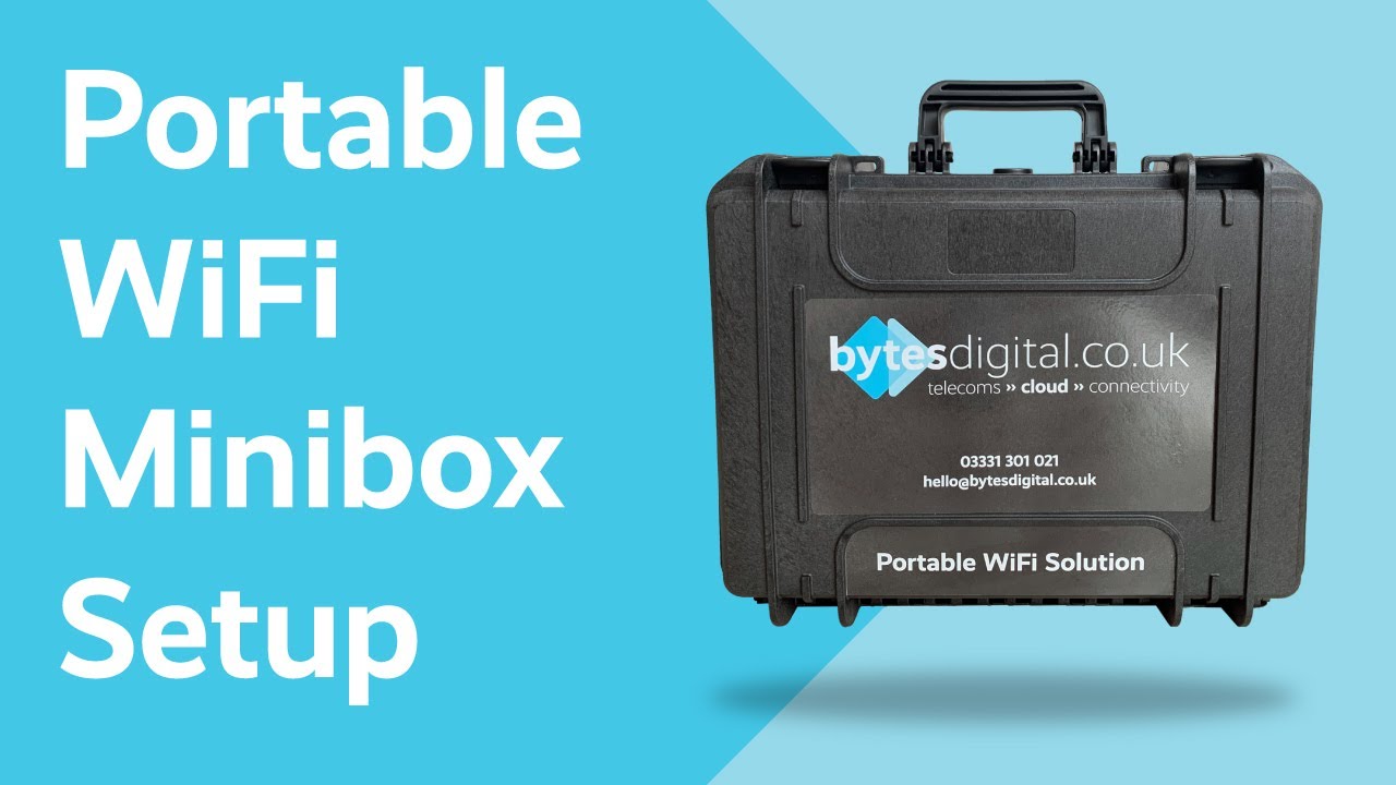 How to Setup Your Portable WiFi Minibox | Bytes Digital