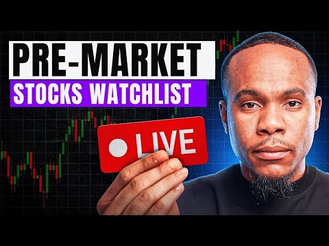 🔴 Live: Day Trading Pre-Market (June 25 )