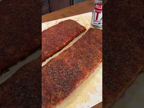 ribs wrapped in butcher paper