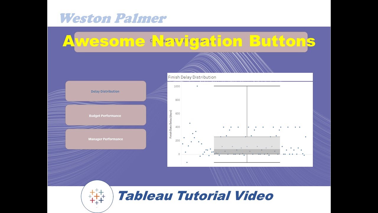 Tableau Tutorial - Navigation Buttons 2022