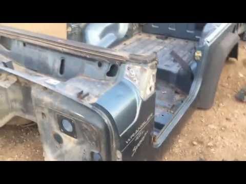 1997-2006 Jeep Wrangler TJ Gun Metal Light Blue Clean Rust Free Tub / Body for Sale $199 Shipping