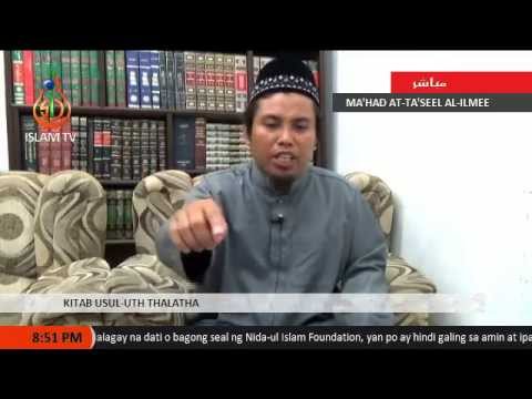 Kitab Usul Uth-Thalatha 3 - Sheikh Fahad Haris (Tausug)
