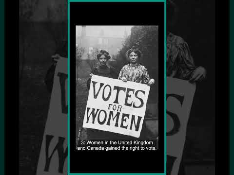 TOP 5 Key Events of 1918 #shorts #yearinreview #1918 #history #timeline