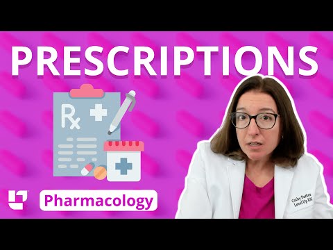 Prescriptions: Components, Abbreviations & Orders - Pharmacology Basics | @LevelUpRN