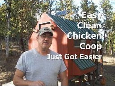 Easy Clean Chicken Coop Just Got Easier