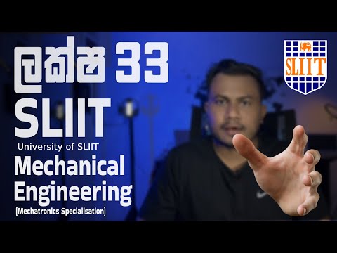Sliit university Mechanical Engineering (Mechatronics Specialisation)